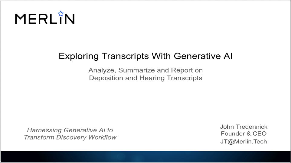 Merlin Search Technologies Home Page - Merlin Search Technologies